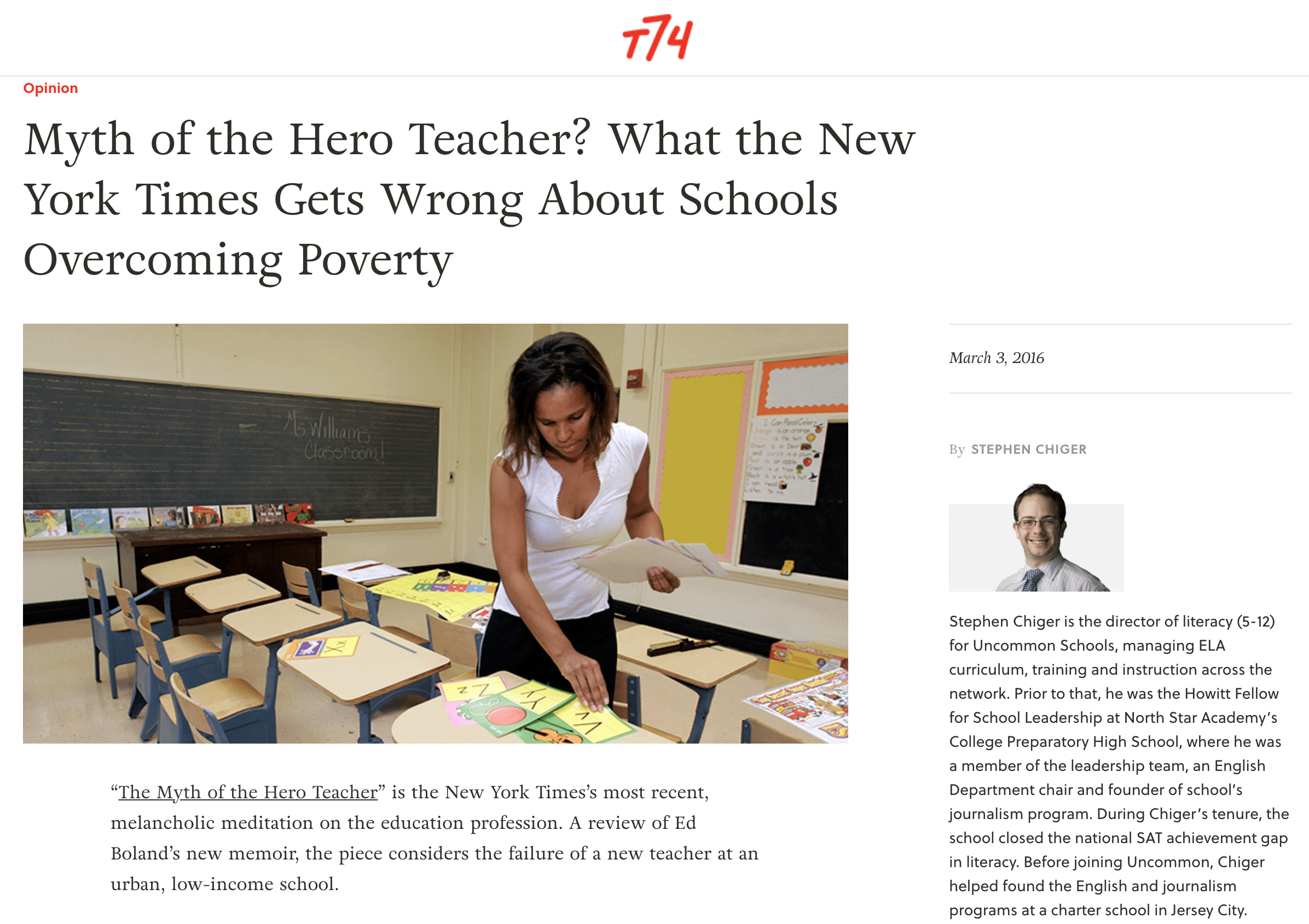 Portfolio - Steve Chiger