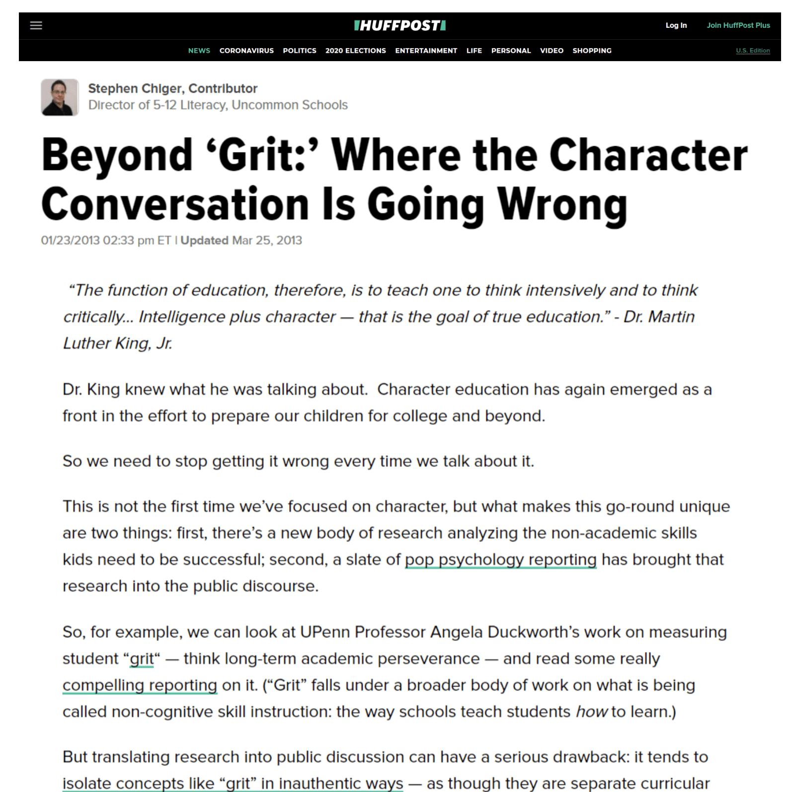 Portfolio - Steve Chiger